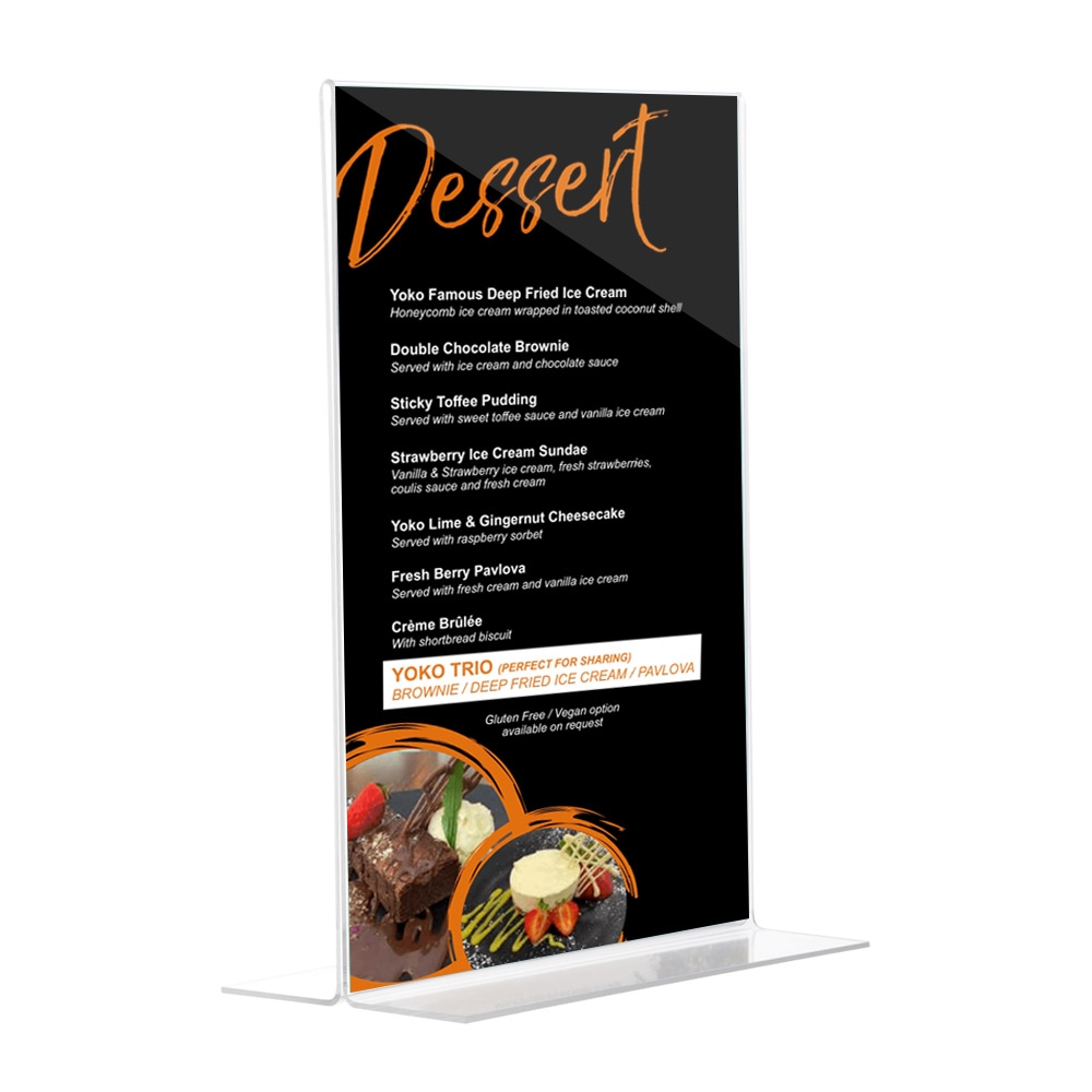 POS Sign Holders; A3 double Sided, Landscape Display- Shipped Australia ...