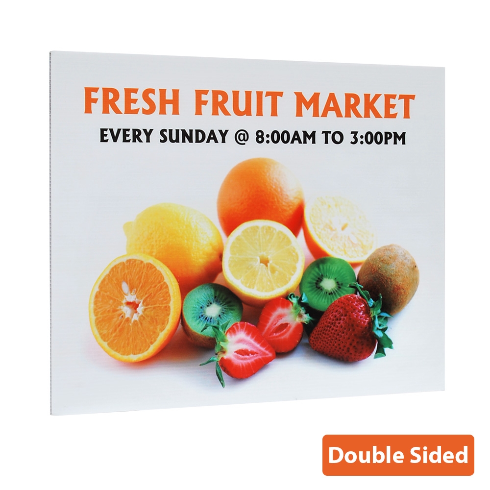 Corflute Sign Board – Custom Print 610 x 460mm Signage