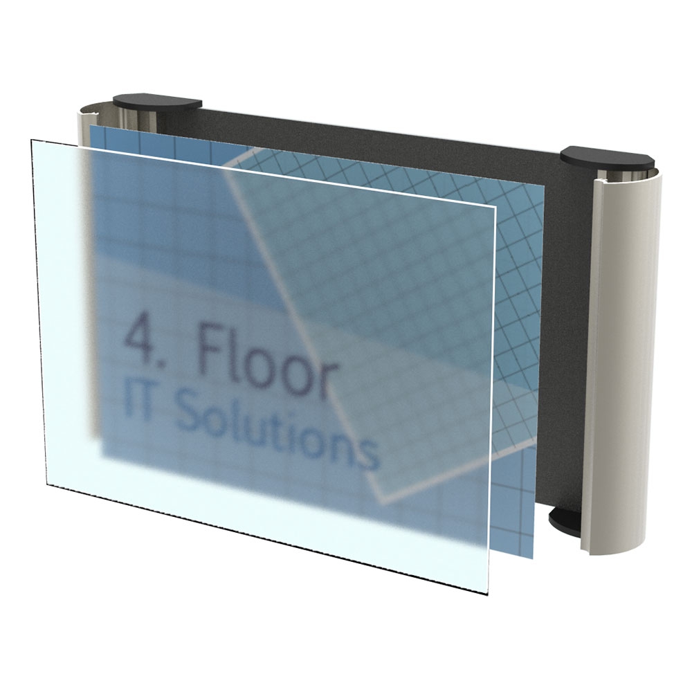This Door Sign Holder is Perfect for Displaying Your Graphics at a ...