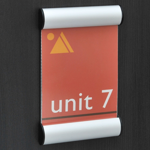 This Door Sign Holder is Perfect for Displaying Your Graphics at a ...