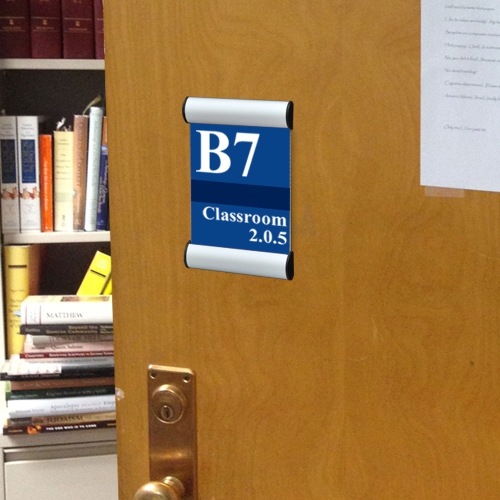 This Door Sign Holder is Perfect for Displaying Your Graphics at a ...