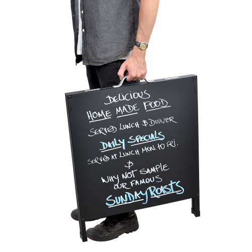 The Blackboard A Frame Can be Used Indoors or Outdoors!