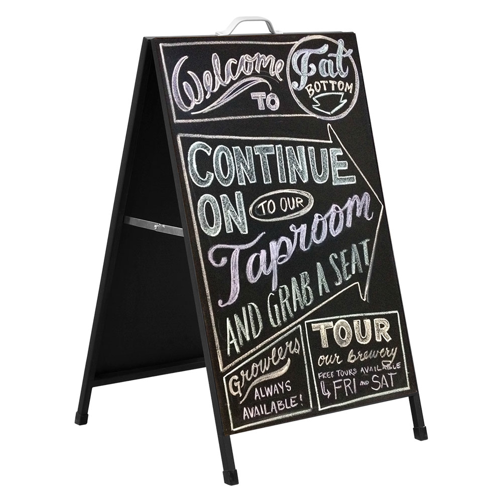 Blackboard Signs – Dual-Sided & Portable ¦ Slimline Warehouse