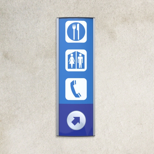 148 x 500mm Wall Signs ¦ Slimline Warehouse