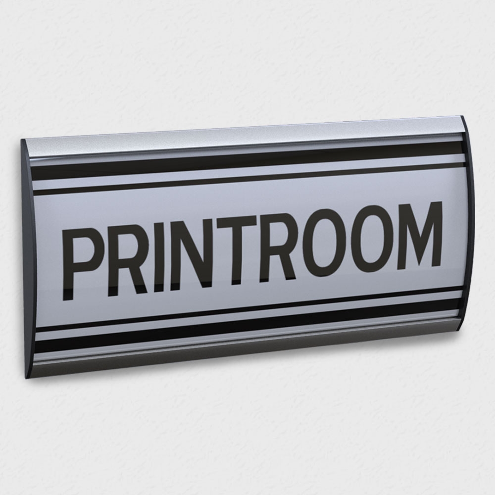 This Door Sign Holder is Perfect for Displaying Your Graphics at a ...