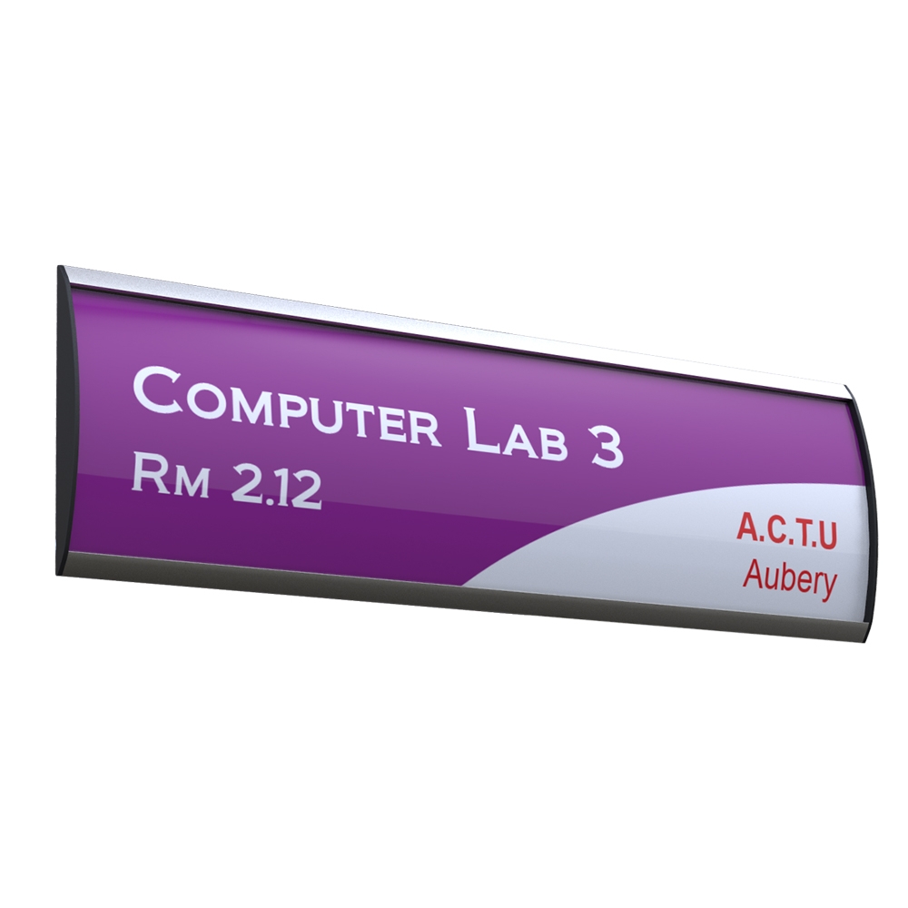 This Interior Office Signage is Easy to Install with Double-Sided Foam ...
