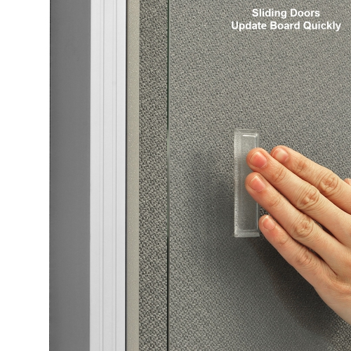 The Fabric Boards are Lockable to Protect Case Contents whilst on Display!