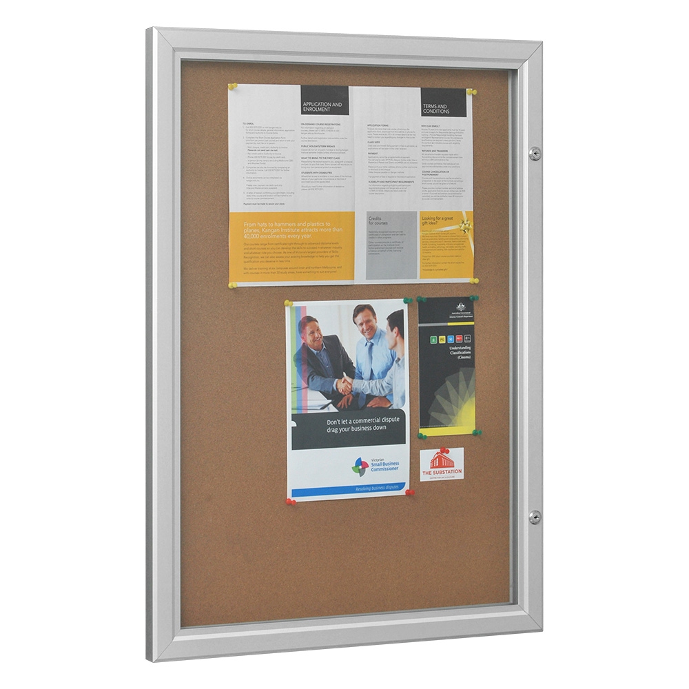 Framed Notice Boards - Locking & Waterproof ¦ Slimline Warehouse