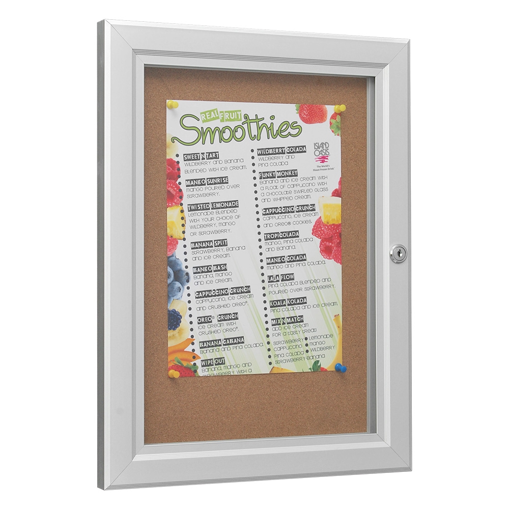 These Notice Board Cabinets are Perfect for Posting Information Outdoors!