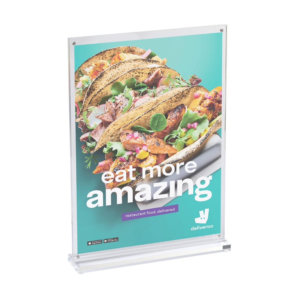 This Magnetic Frame is a Premium Quality Display for Use at Upscale ...