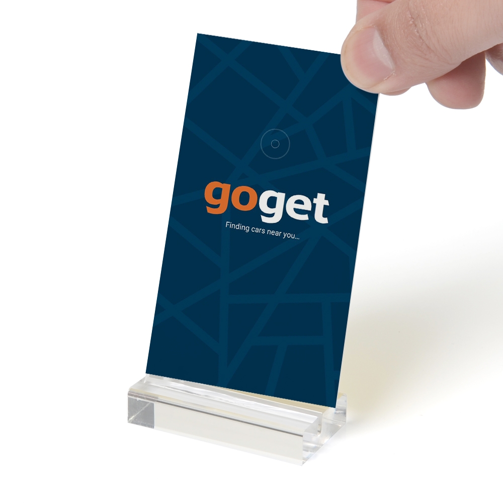 The Acrylic Ticket Display is a Premium Quality Block that Holds up to ...