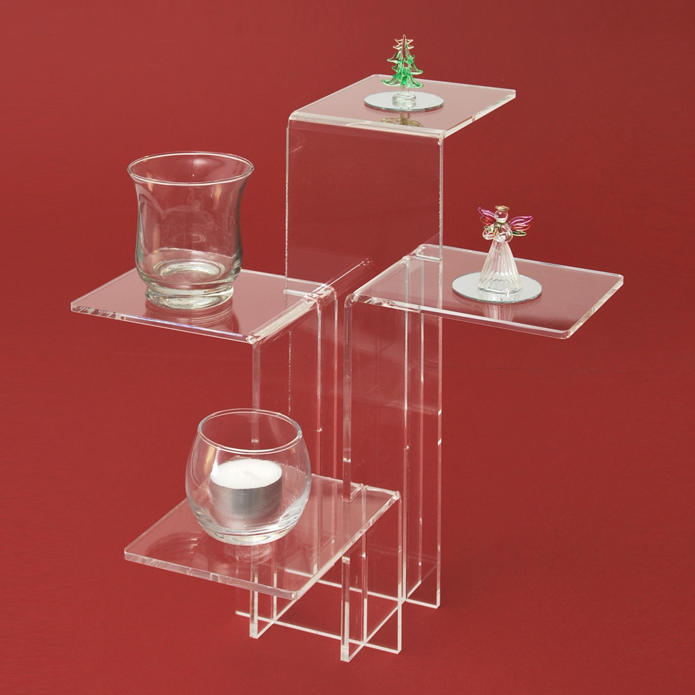 Round Display Risers ¦ Slimline Warehouse