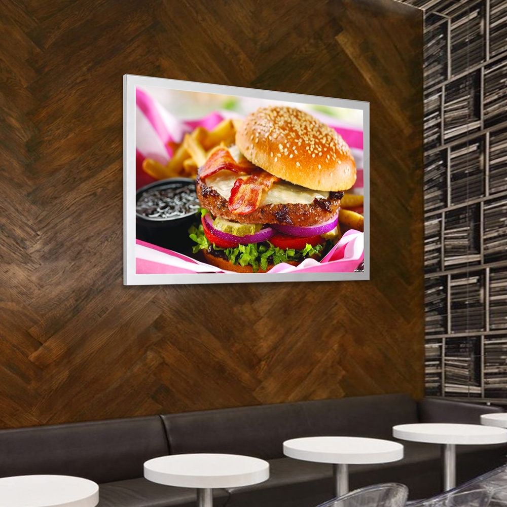 A Backlit Lightbox uses Bright LEDs for Long-Term Use!