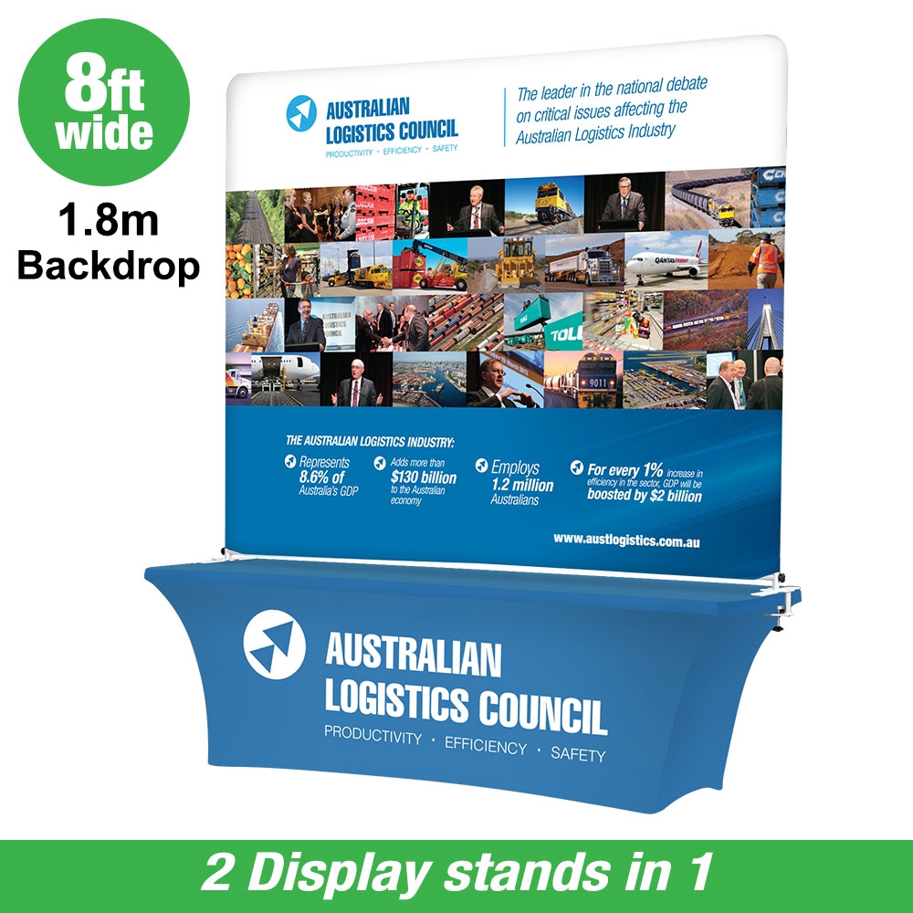 Fabric Trade Show Displays Use Custom Graphic Printing!