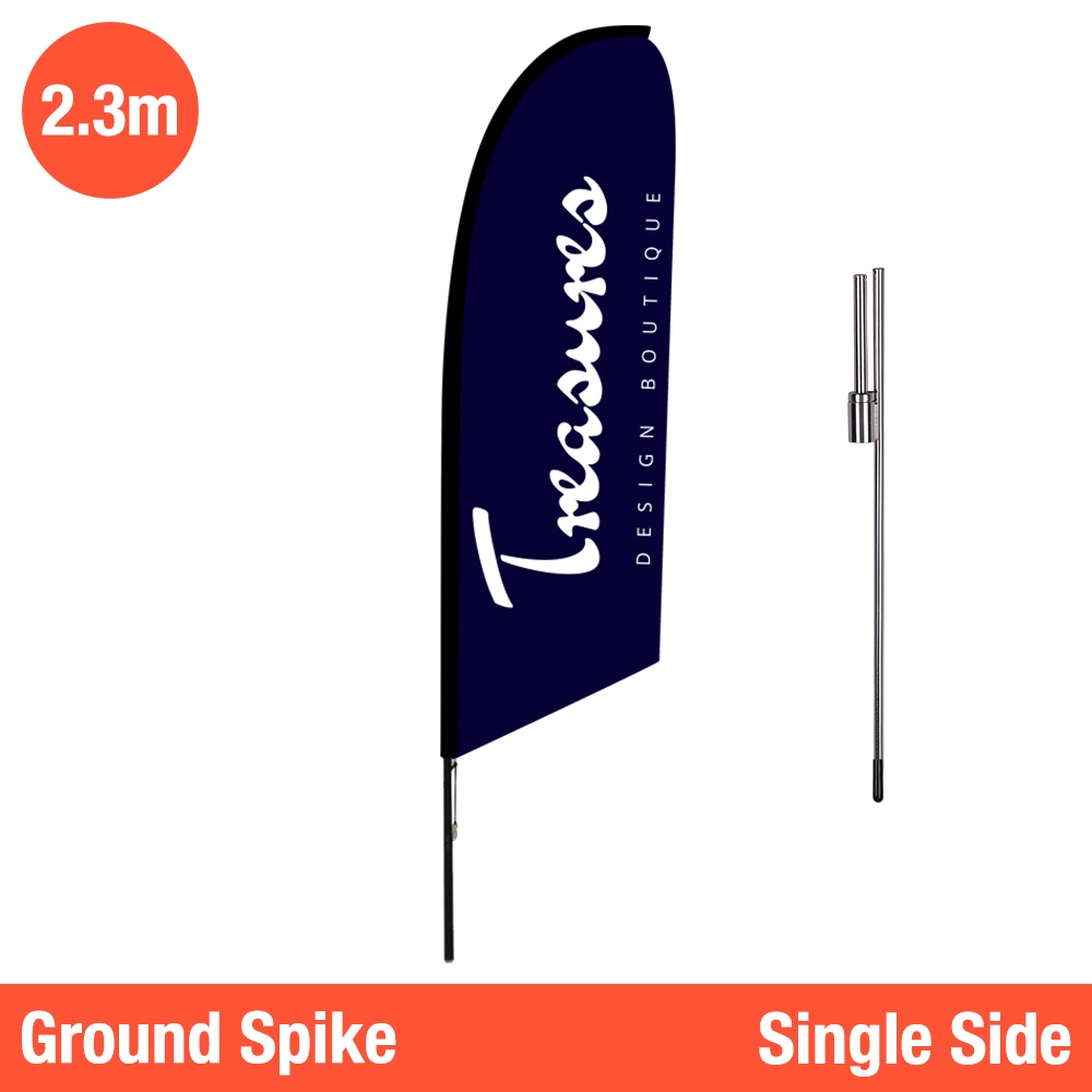 2.3m Bow Banners ¦ Slimline Warehouse