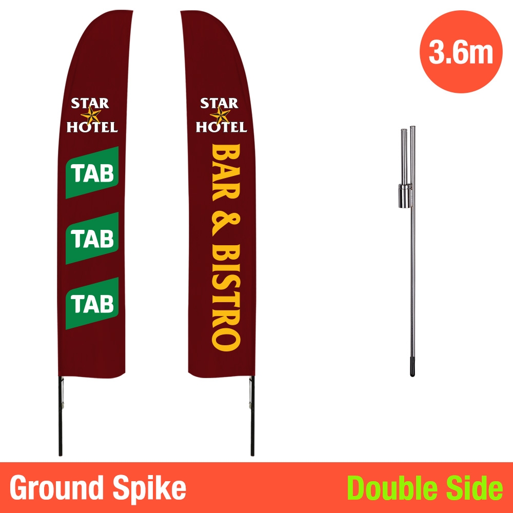 Advertising Flags – Huge Range of Sizes with Custom Printing!