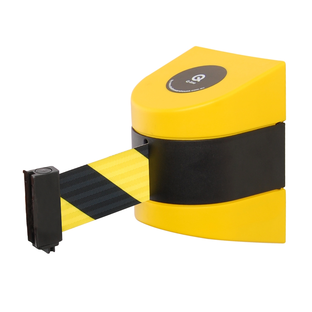 Wall Mounted Retractable Belt Barriers ¦ Slimline Warehouse