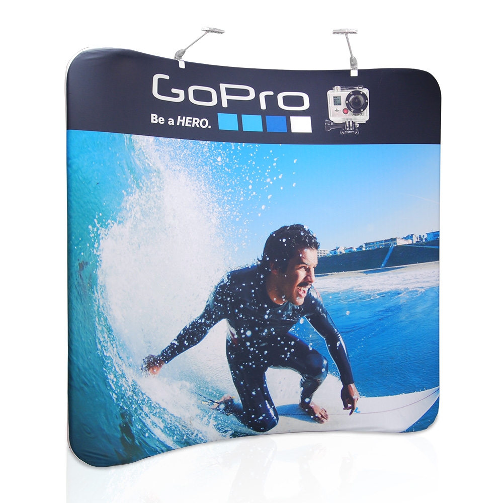 Custom Fabric Backdrop - 2.2 x 2.4m Pop-Up – Ships Fast!