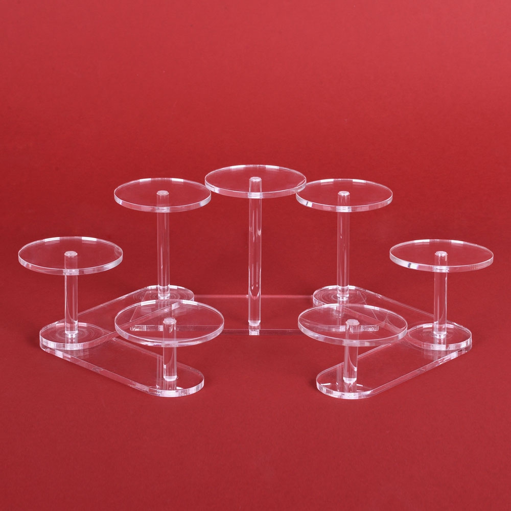 Round Acrylic Risers ¦ Slimline Warehouse
