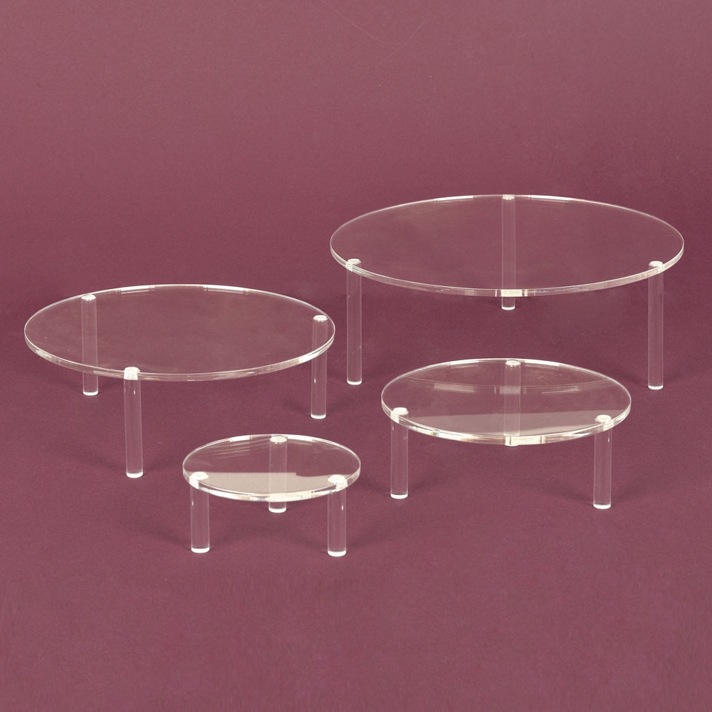 Round Acrylic Risers ¦ Slimline Warehouse
