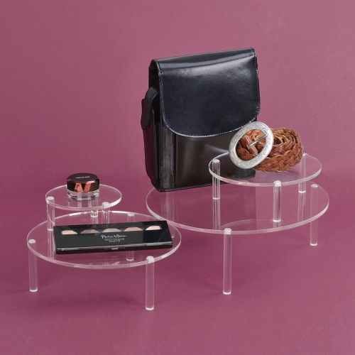 Round Acrylic Risers ¦ Slimline Warehouse