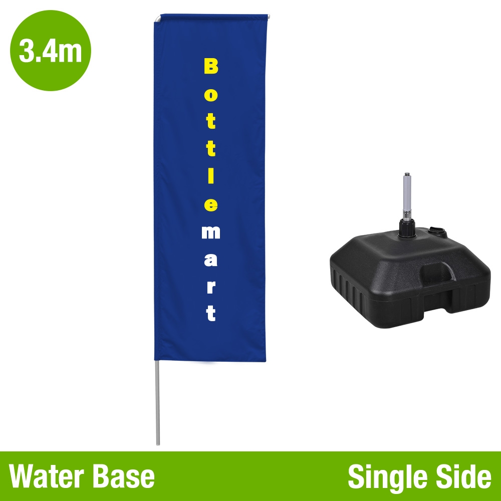 3.4m Flying Banners ¦ Slimline Warehouse