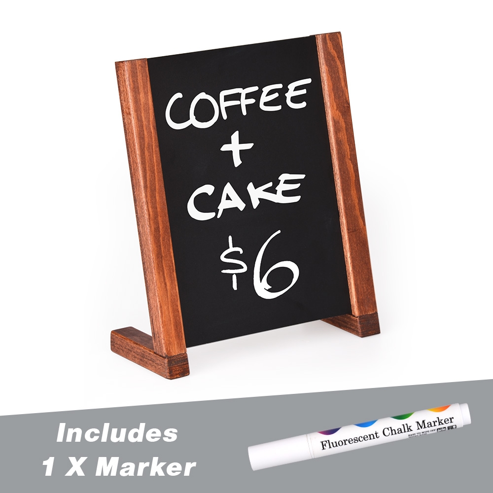 Red A5 Signage with Magnetic Holders for Retail Displays