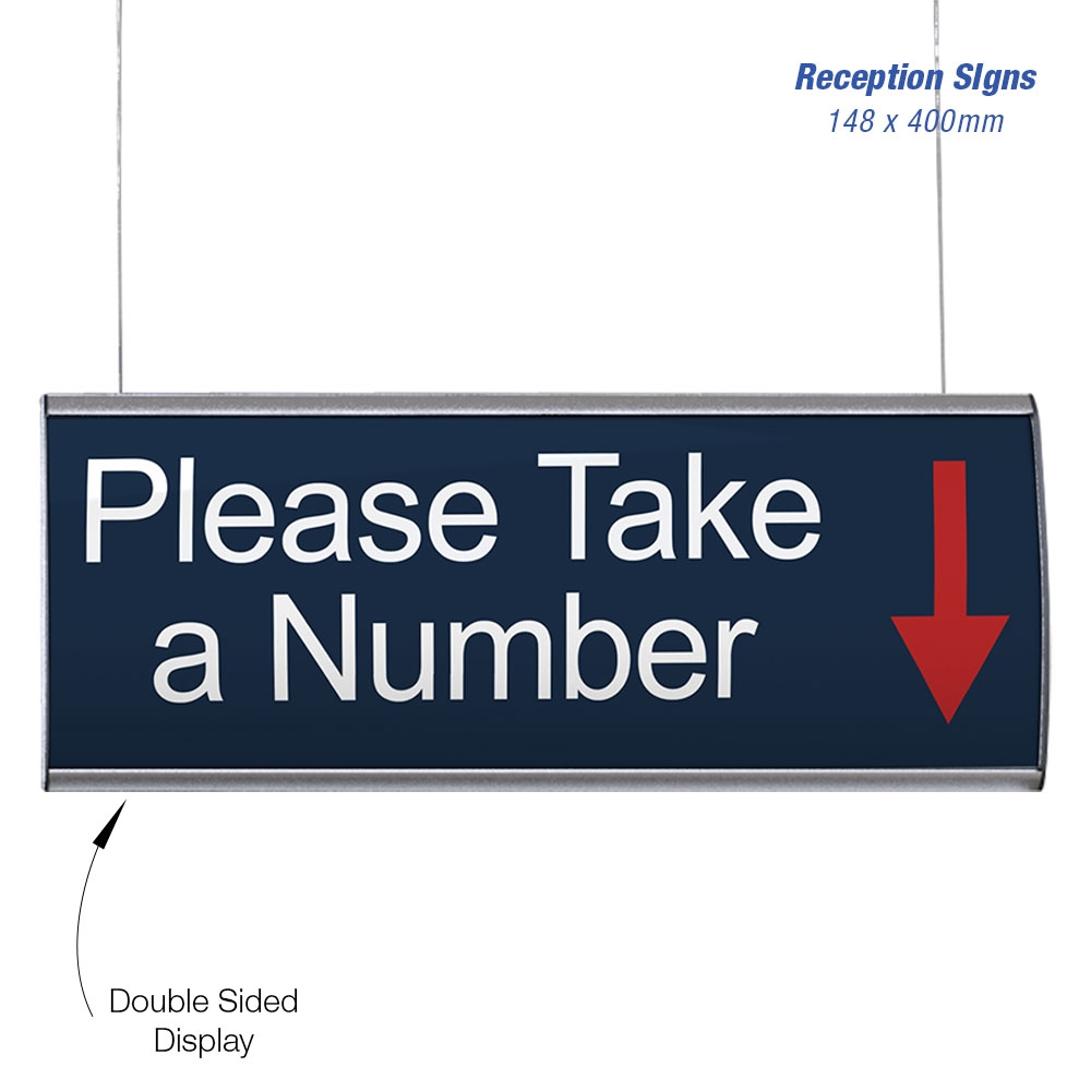 Suspended Signage ¦ Slimline Warehouse