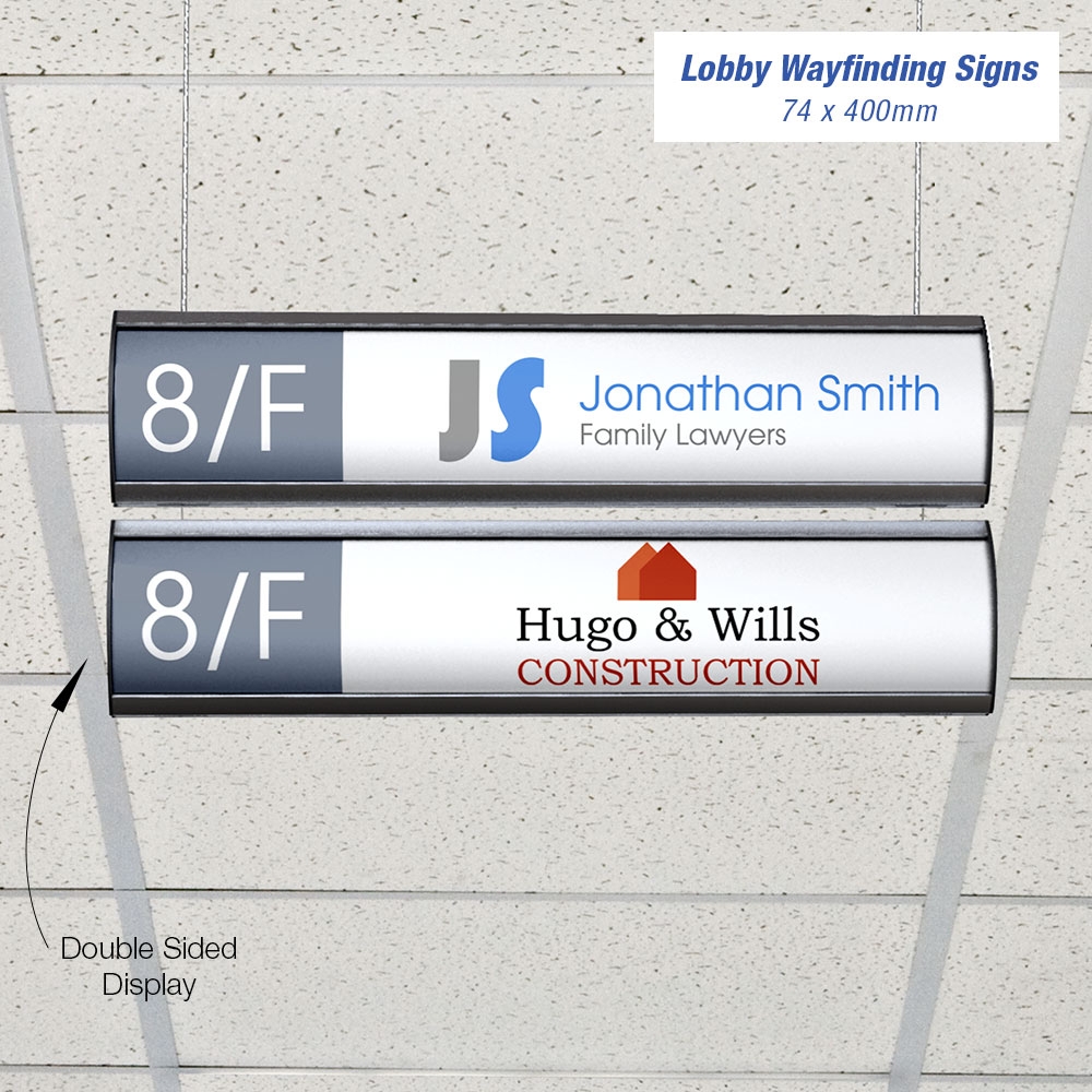 Interior Wayfinding Signage ¦ Slimline Warehouse