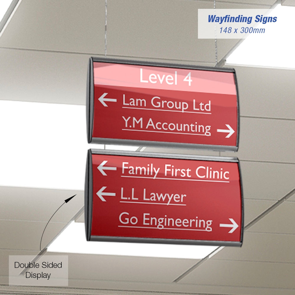 Suspended Signs | Slimline Warehouse