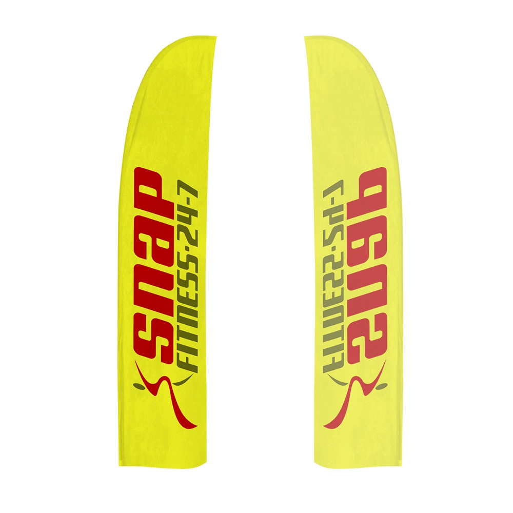 Custom Screen Print Flag in 3 Colours for FLBB31