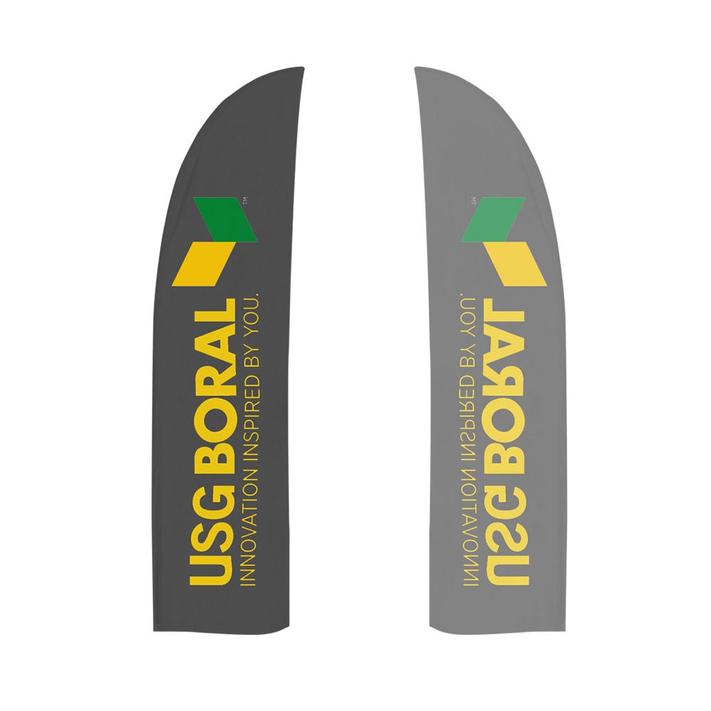 Custom Screen Print Flag in 3 Colours for FLBB24