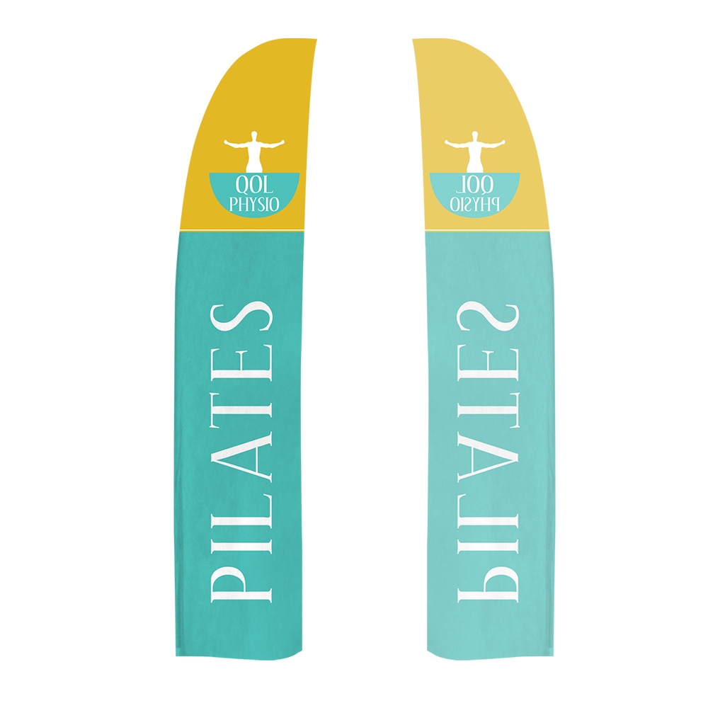 Custom Screen Print Flag in 2 Colours for FLBB37