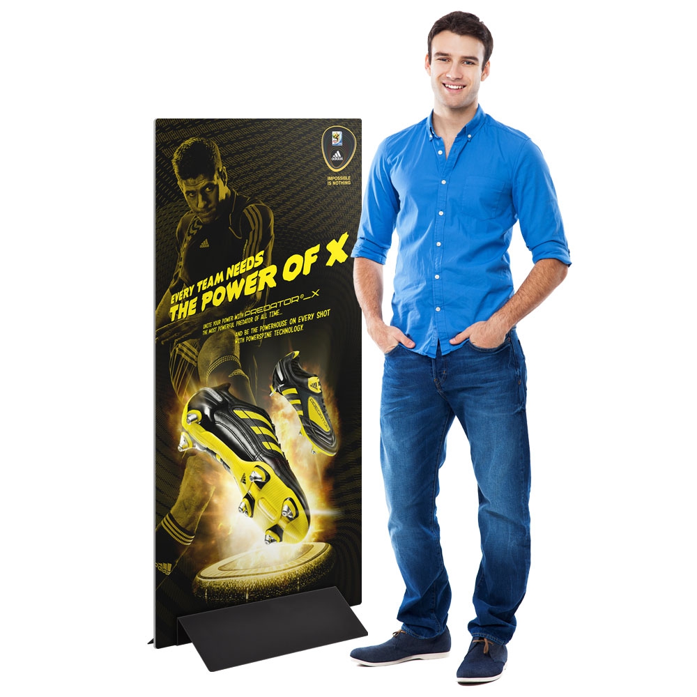 Floor Poster Stand ¦ Slimline Warehouse