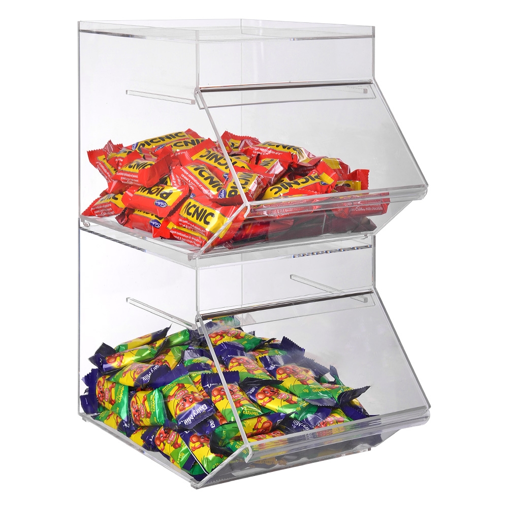 Bulk Candy Bin – 5.6 litre Clear Acrylic – Ships Today