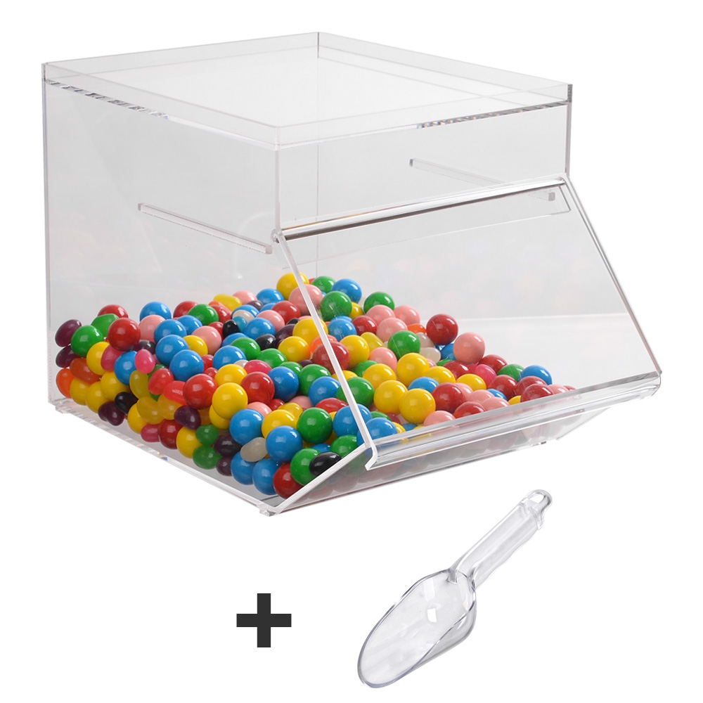 Bulk Candy Bin – 5.6 litre Clear Acrylic – Ships Today