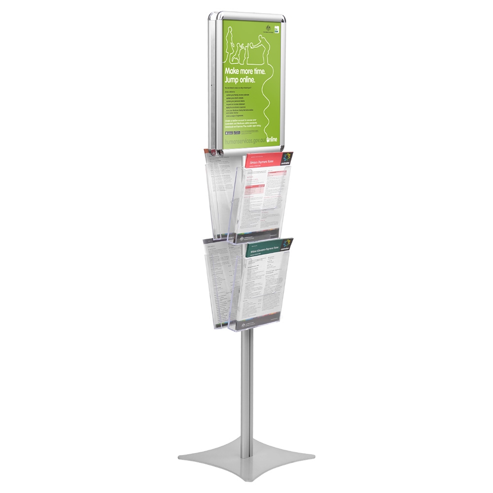 Brochure Holder Stand ¦ Slimline Warehouse