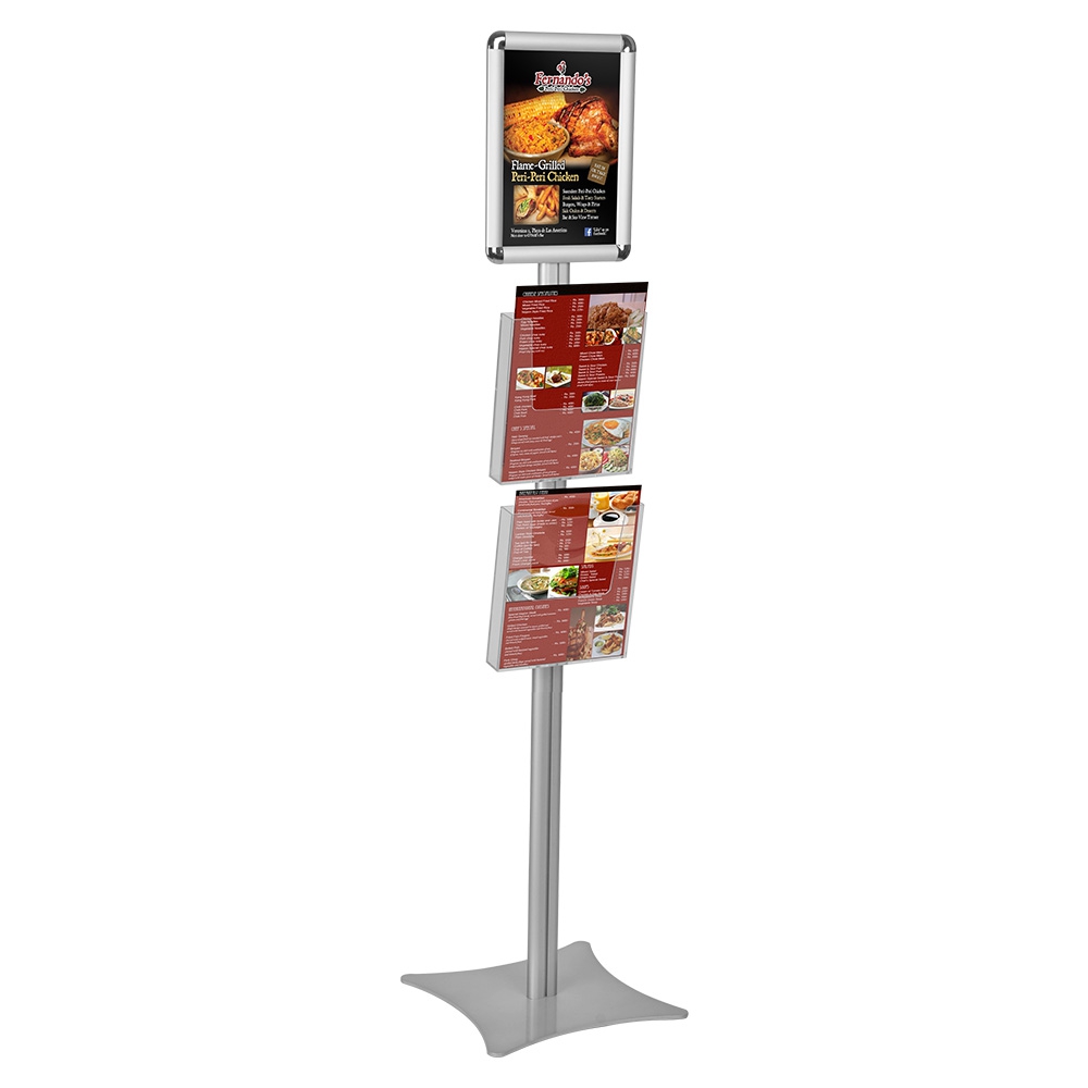 Graphic Display Stands hold A4 sized Graphics in Portrait or Landscape ...
