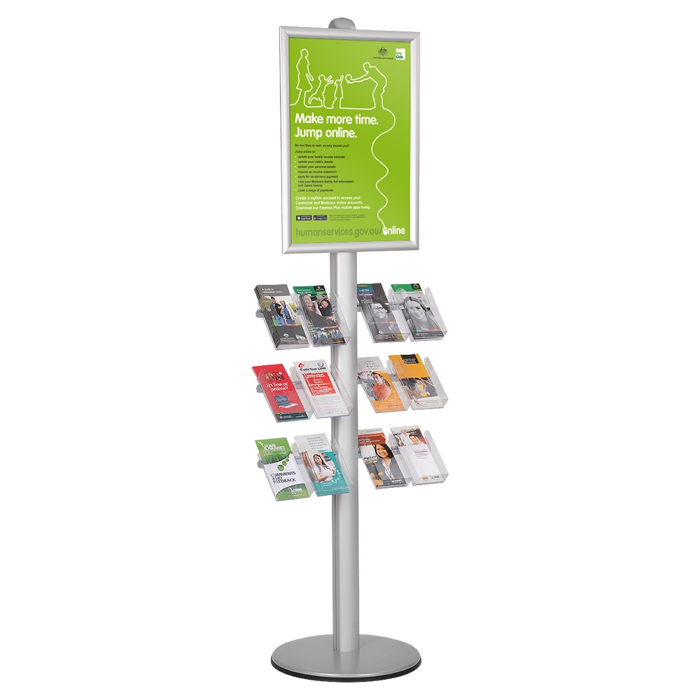 Brochure Display Stands | Slimline Warehouse