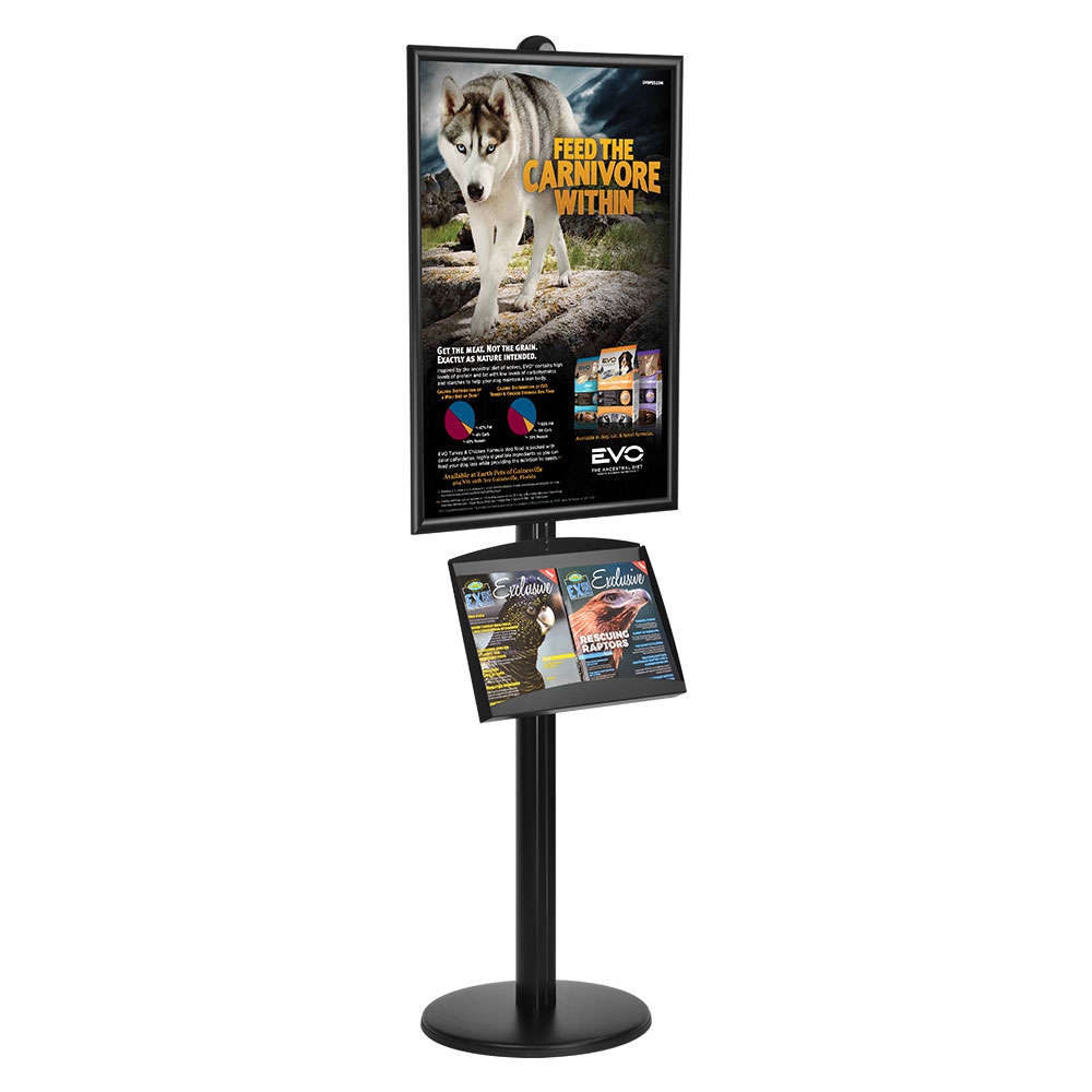 A4 and DL Acrylic Brochure Holder for our Retail Display System