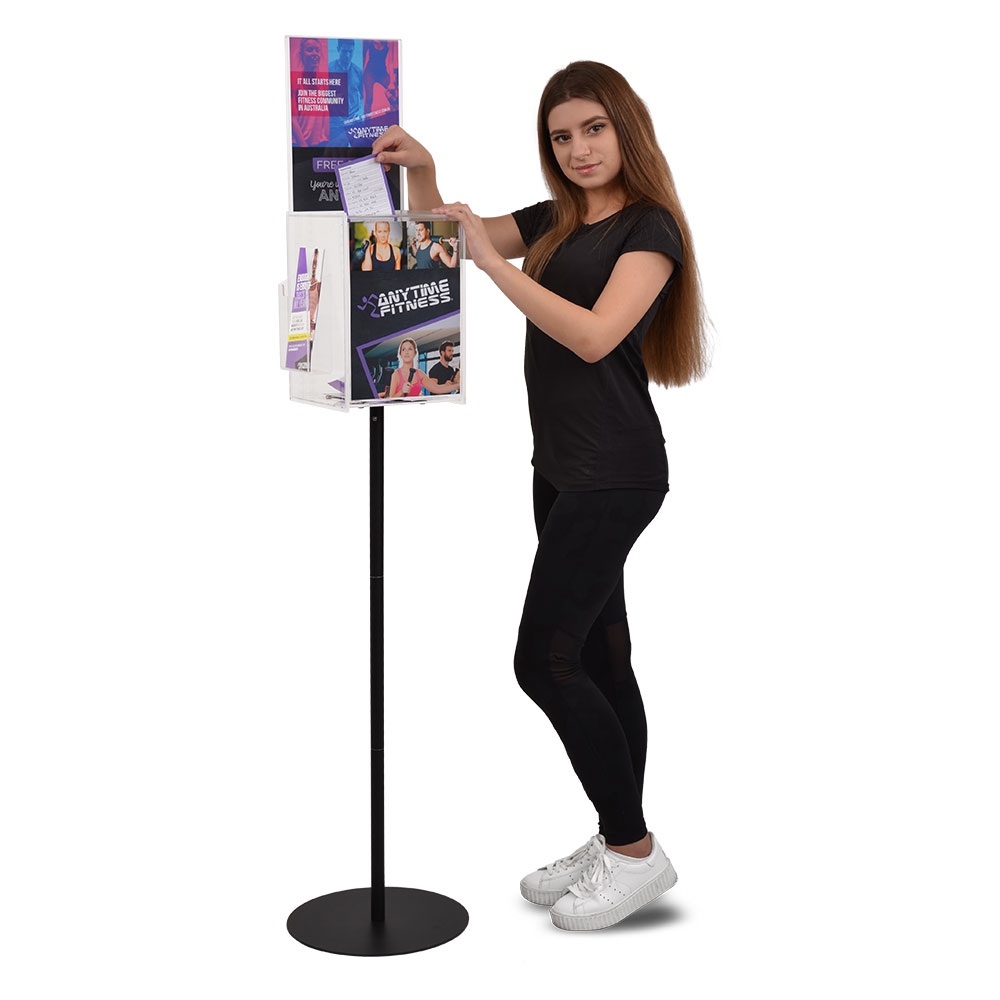 Comment Card Box - Floor Stand - Ships Same Day! ¦ Slimline Warehouse