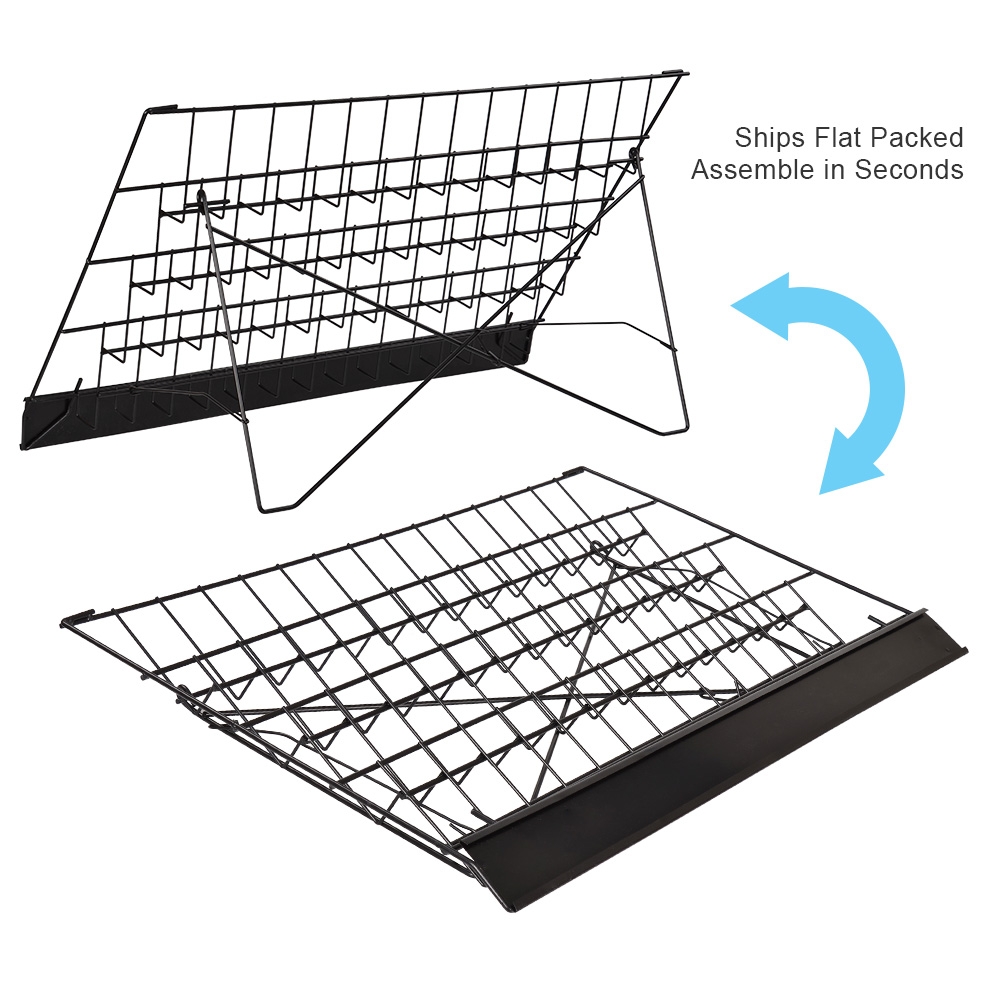 Wire Table Top Magazine Rack - Ships Same Day! ¦ Slimline Warehouse