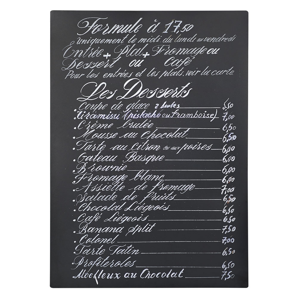 Menu Blackboards | Slimline Warehouse