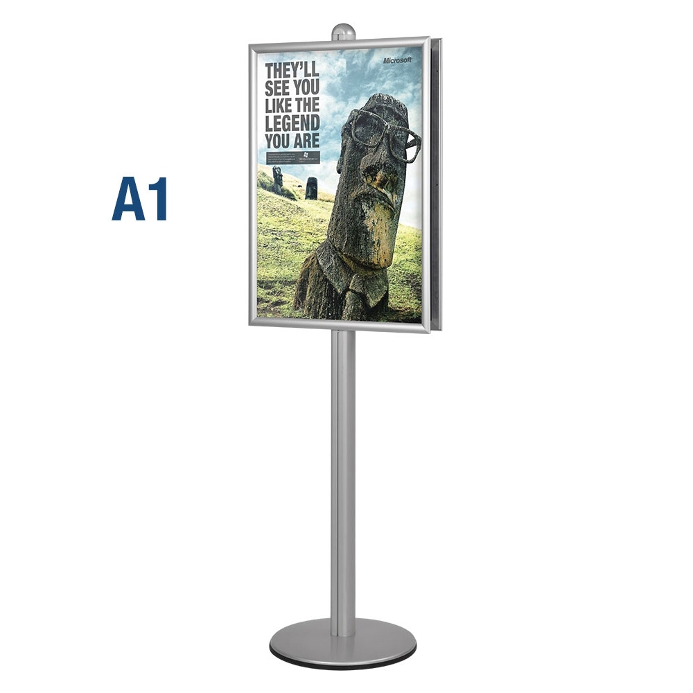 Floor Display Stands – A1 Clipframe – Ships Today ¦ Slimline Warehouse