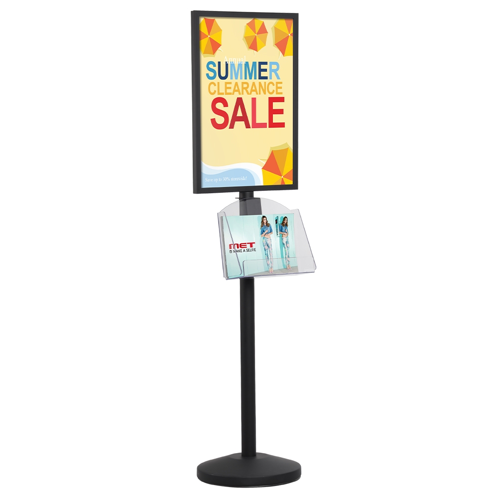 A2 Free Standing Sign Frames -Dual-Sided w/A4 Pocket