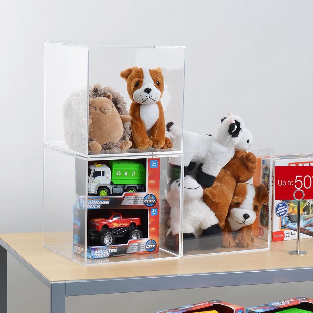 Clear Perspex Box - 315 x 315 x 325mm Acrylic - Ships Same Day!