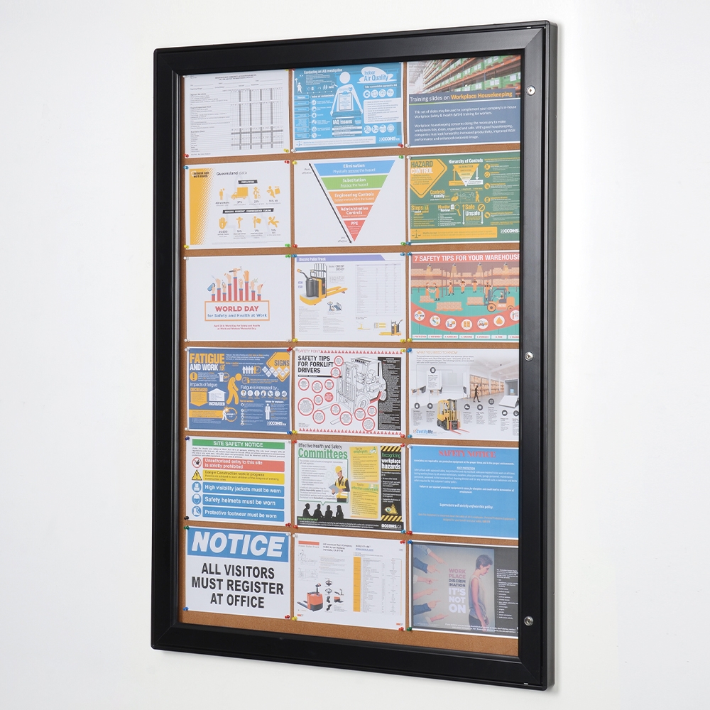 Perspex Notice Boards - Outdoor - Ships Same Day ¦ Slimline Warehouse
