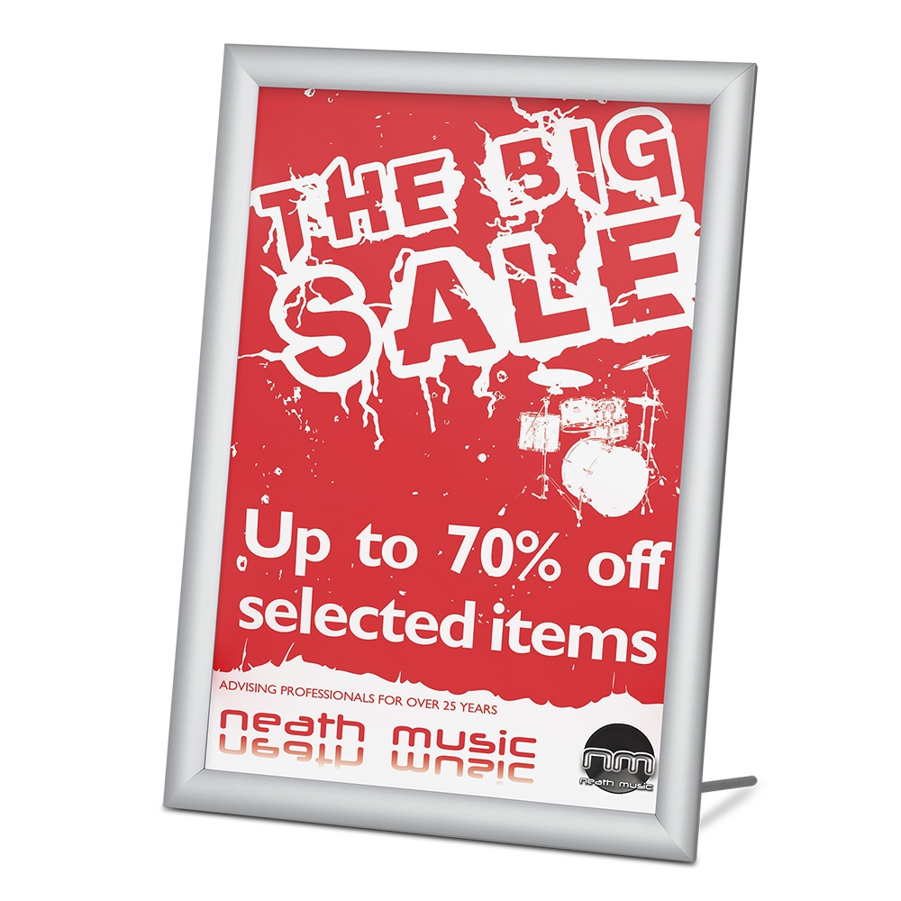 A3 Poster Snapper Frames - Silver - Ships Same Day Australia-wide!