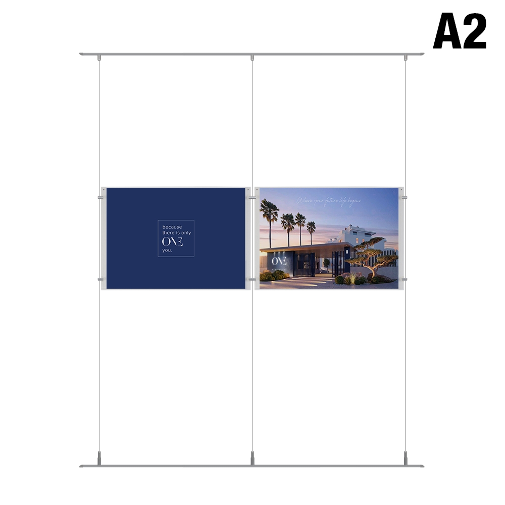 Poster Hanging Systems – (2) A2 Frames – Ships Same Day!