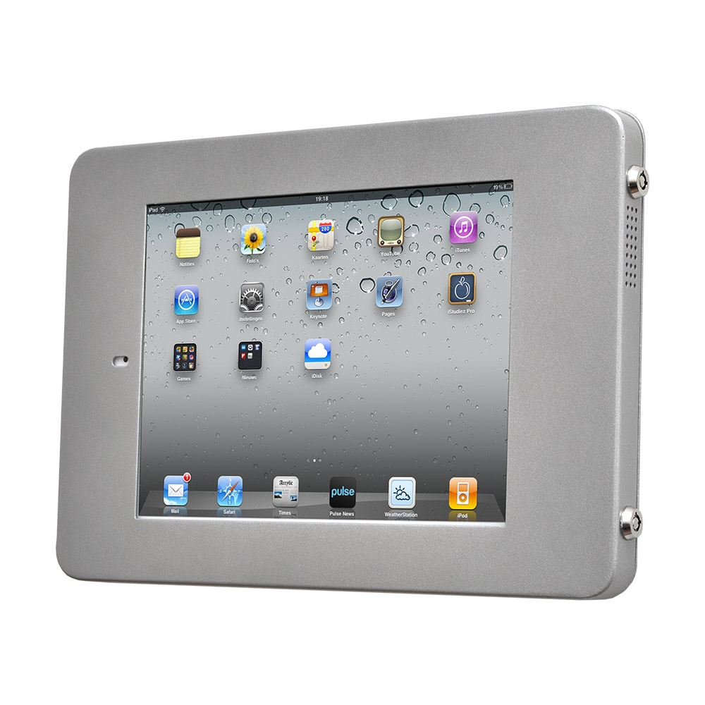 Secure Tablet Mount – 10.2" iPad – Silver – Ships Today!